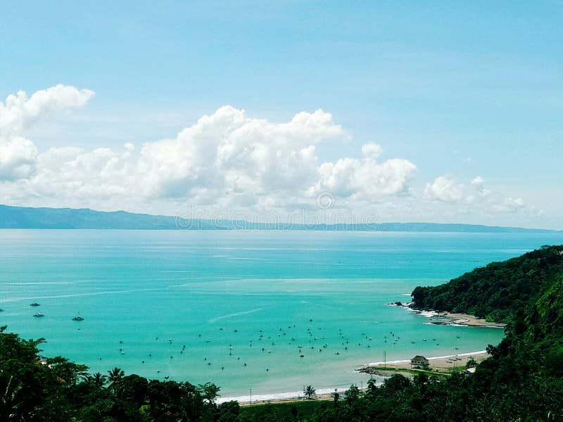 Karanghawu West java Beach stock image. Image of karanghawu - 107342969