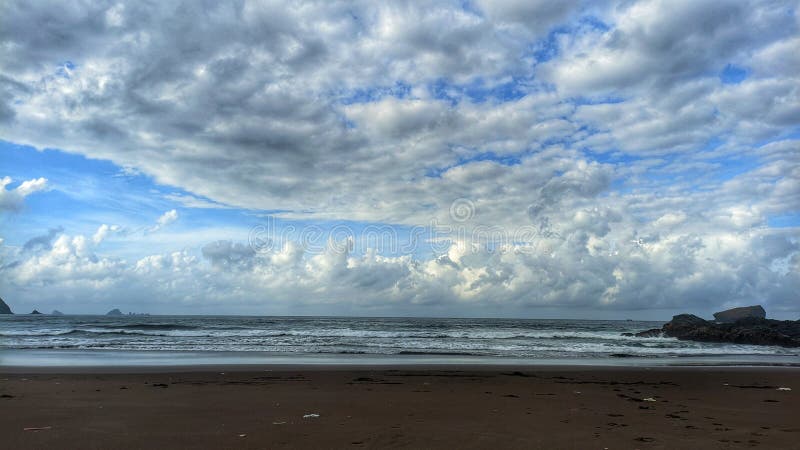 South Beach in Jember West Java Indonesia Stock Photo - Image of cloud ...