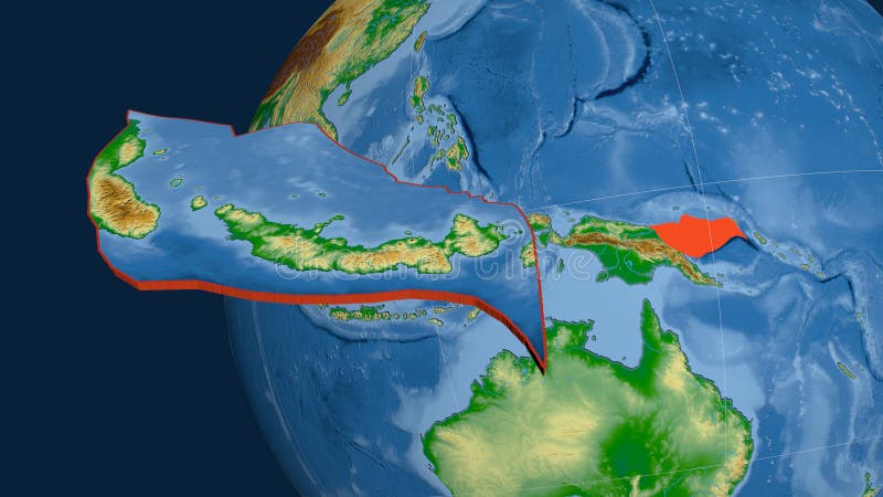 South Bismarck Plate Presented - Physical Stock Illustration ...