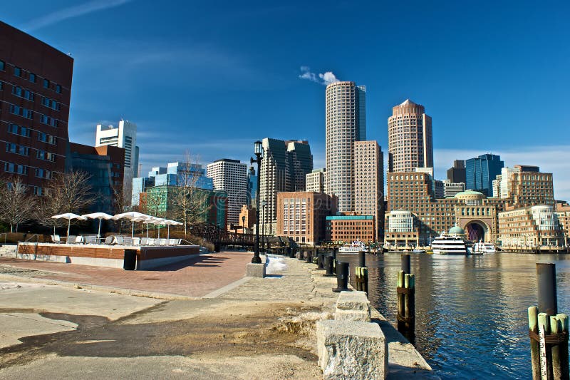South boston stock image. Image of skyline, sidewalk, atlantic - 8253387