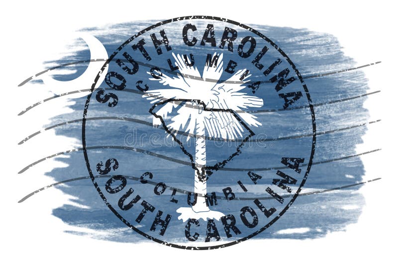 Carolina Charleston Round Seal Map Stock Illustrations – 12 Carolina ...