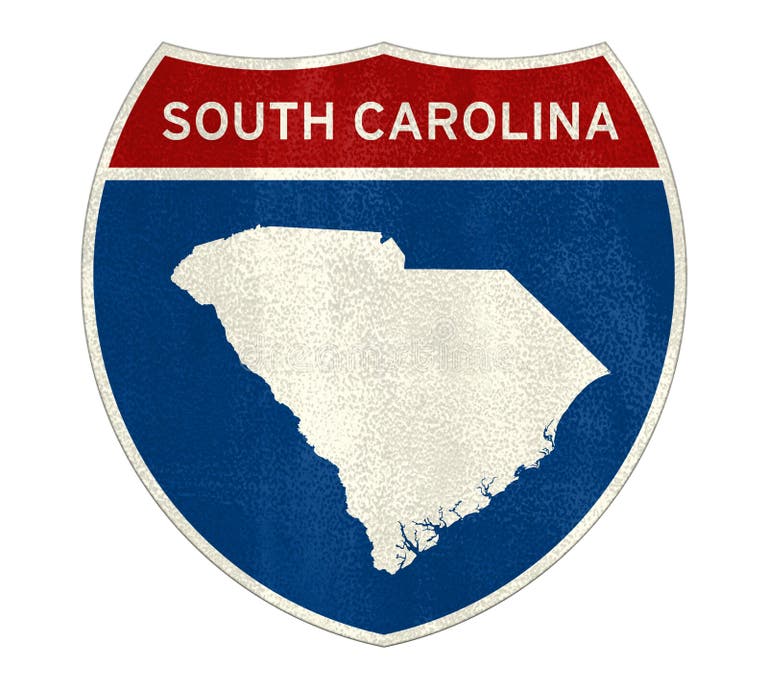 South Carolina Interstate Stock Illustrations – 99 South Carolina ...