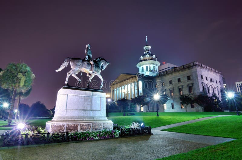 South Carolina State Capitol Stock Photo - Image of entry, carolina ...