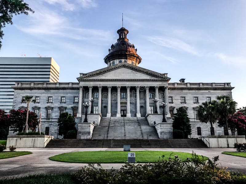 South Carolina State House in Columbia Editorial Stock Photo - Image of ...