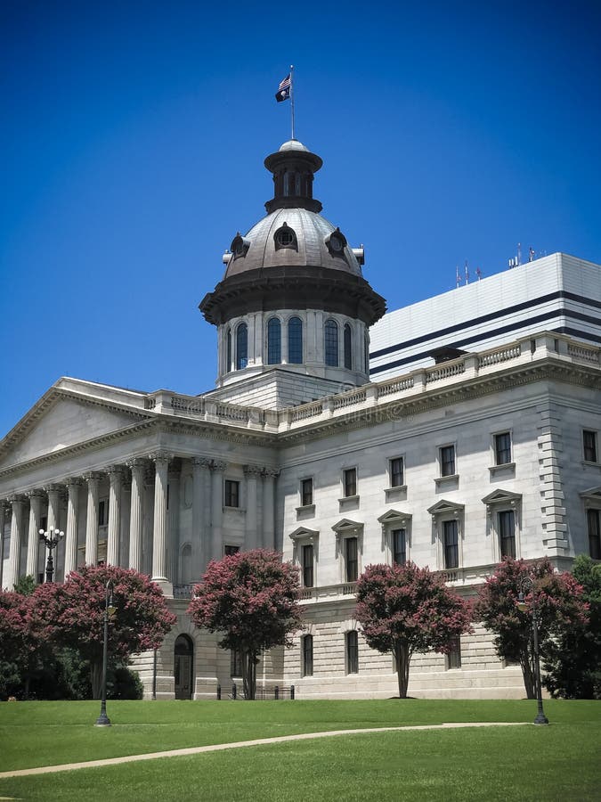 Wade Hampton III Monument On The SC State House Grounds Editorial Photo ...