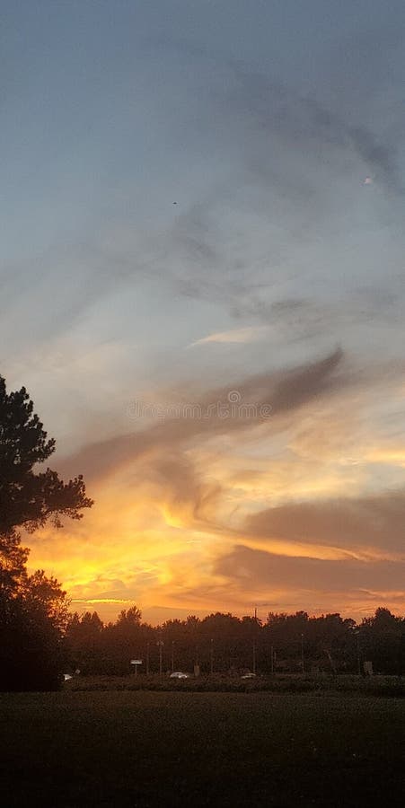 South Carolina Sunset stock photo. Image of reflection - 234516112