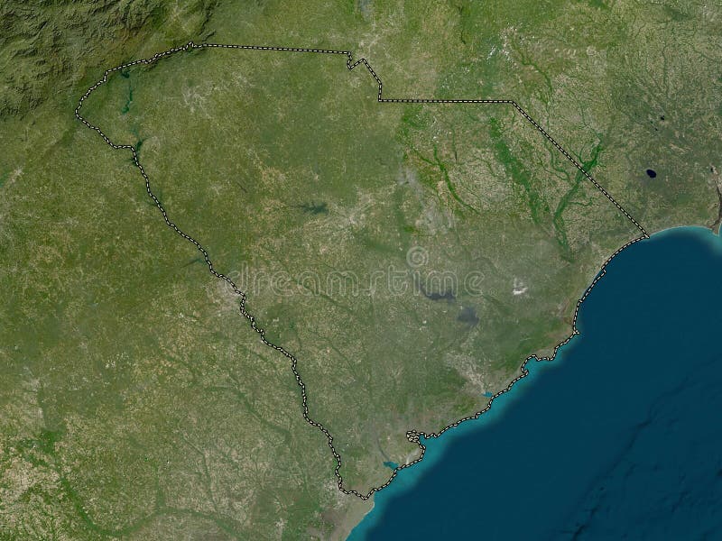 South Carolina, United States of America. Low-res Satellite. No Stock ... South Carolina, United States of America. Low-res Satellite. No Stock ...