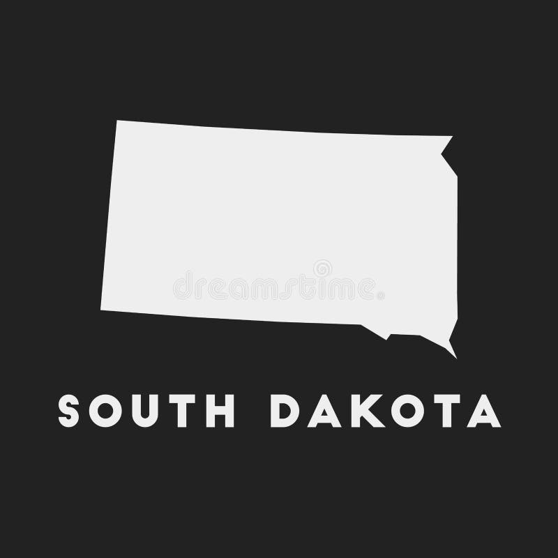 South Dakota icon. stock vector. Illustration of region - 162192889