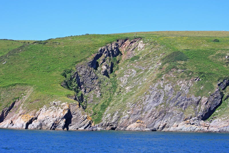 South Devon coast stock photo. Image of coast, beach - 43493318