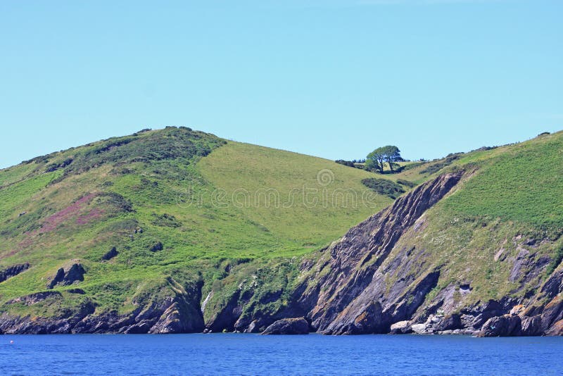 South Devon coast stock photo. Image of coast, devon - 44146870