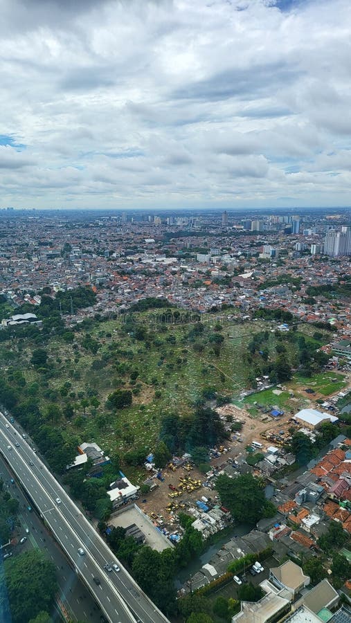 South Jakarta View from 46th Floor Stock Photo - Image of floor, south ...