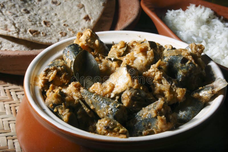 A South Kerala Style Fish Curry from India Stock Image - Image of fish ...