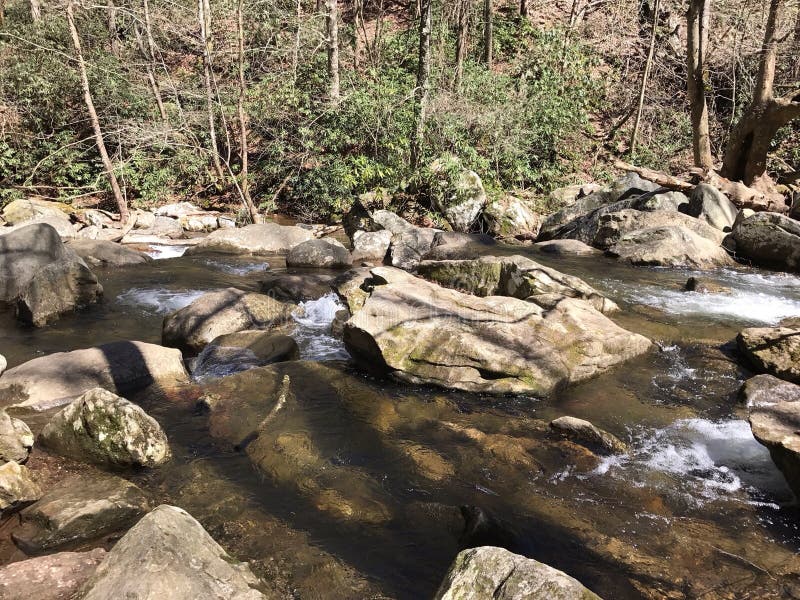 South Mountain State Park in NC Stock Photo - Image of park, waterfall ...