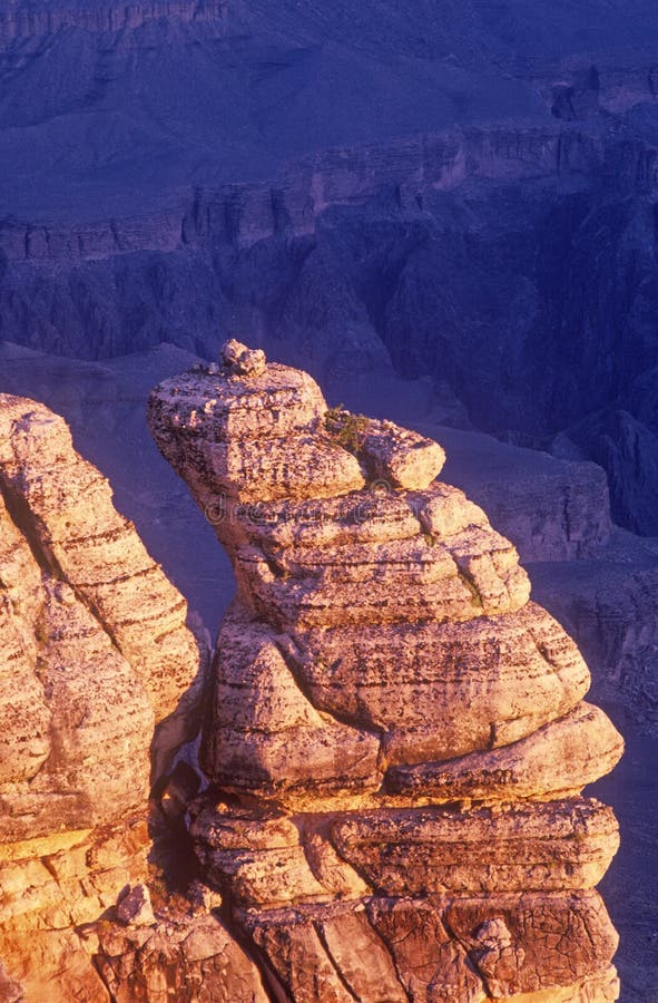 South Rim of the Grand Canyon Stock Image - Image of point, west: 26261439