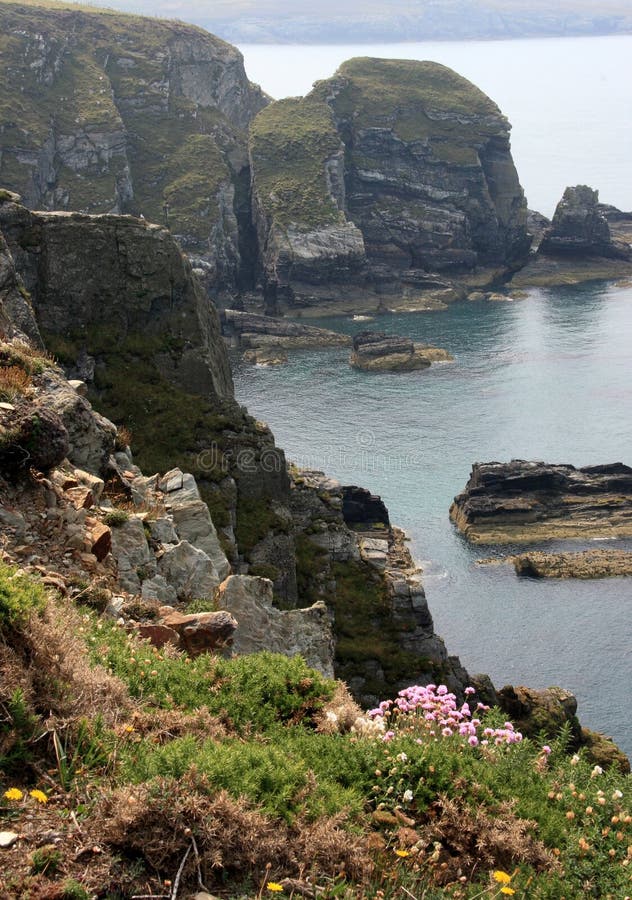 South Stack Lighthouse stock photo. Image of island, wales - 5265996