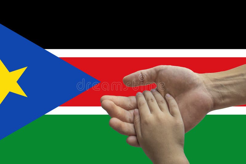 Sudan Flag, Intergration of a Multicultural Group of Young People Stock ... Sudan Flag, Intergration of a Multicultural Group of Young People Stock ...