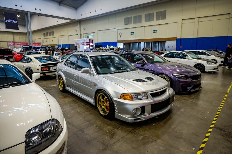 Silver Mitsubishi Lancer Evolution VI GSR in the Elite Showcase 2024 ...
