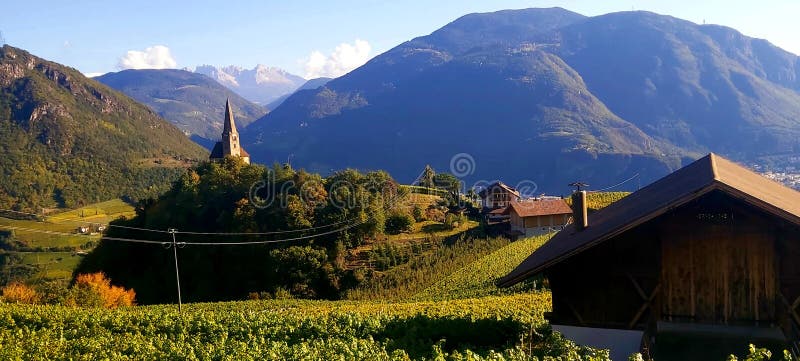 South Tirol Italy Mountain stock image. Image of italy - 232852295