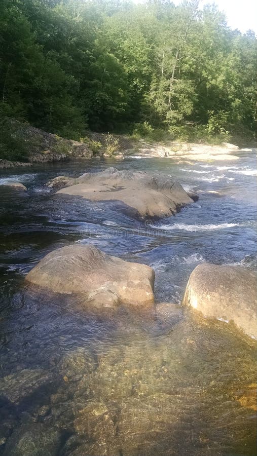 South Toe River stock image. Image of river, peaceful - 75767877