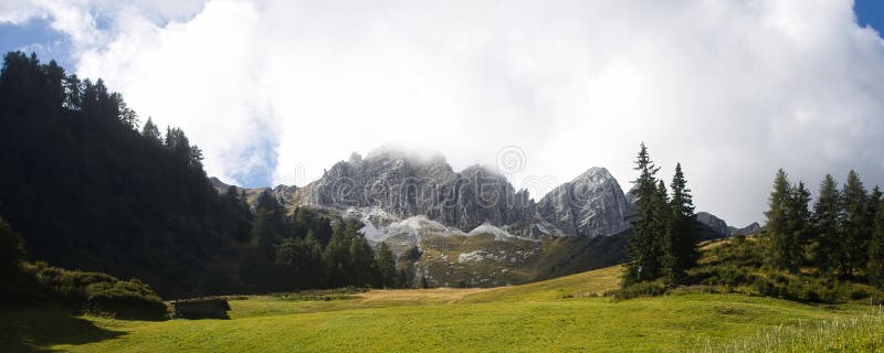 South Tyrolean Alps in Autumn Stock Photo - Image of alps, south: 259921506