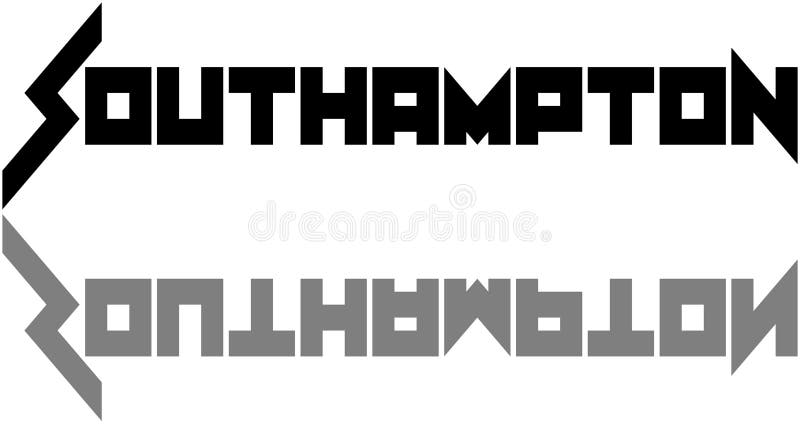 Southampton Text Stock Illustrations – 33 Southampton Text Stock ...