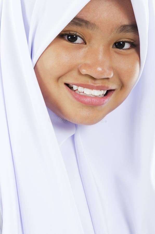 Southeast Asian Muslim Girl Stock Photo - Image of headscarf, diversity ...