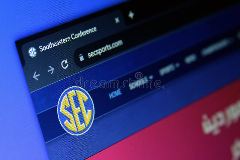 Southeastern Conference (SEC) Logo Editorial Stock Photo - Image of ...