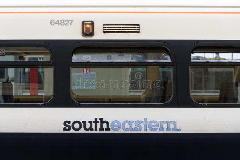 Name on Train Carriage of Govia Thameslink Railway Editorial Photo ...