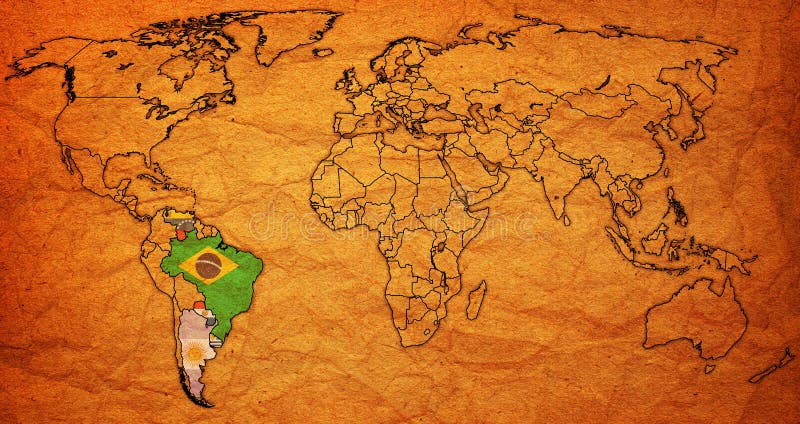 Common Market for Eastern and Southern Africa Territory on World Map ...