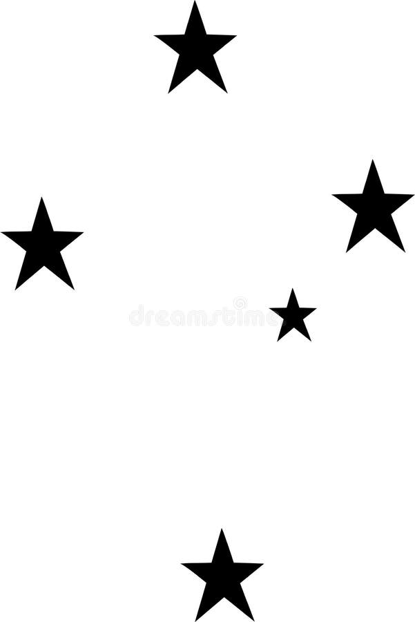 Southern Cross Stars Stock Illustrations – 432 Southern Cross Stars ...
