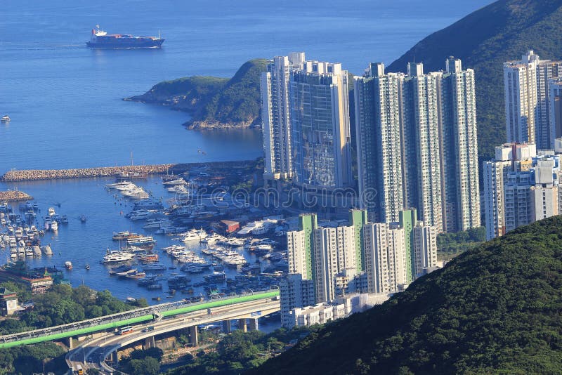 Southern District of Hong Kong Stock Image - Image of yacht, chinese ...