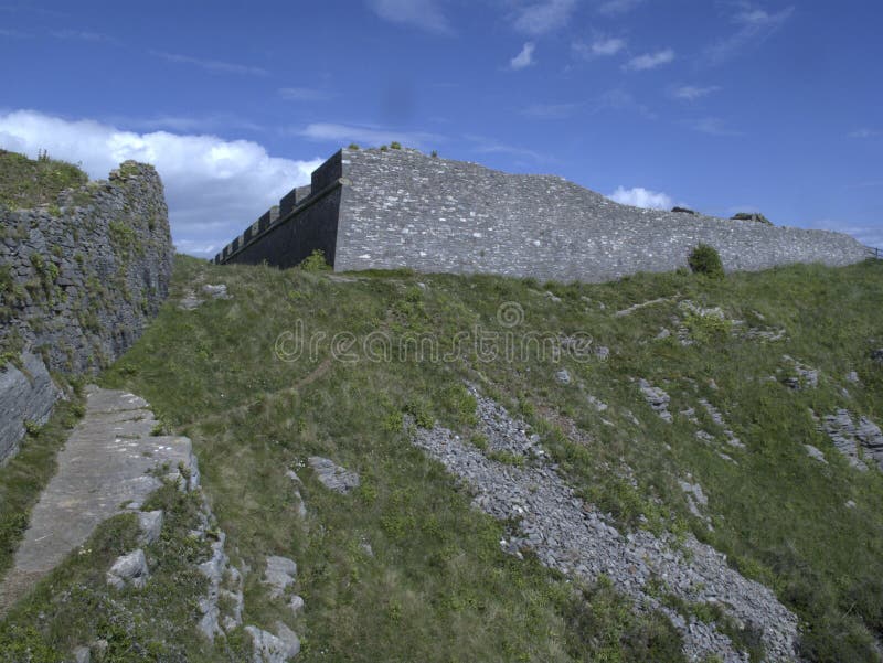 The Southern Fort ruins, stock photo. Image of cliffs - 32765458