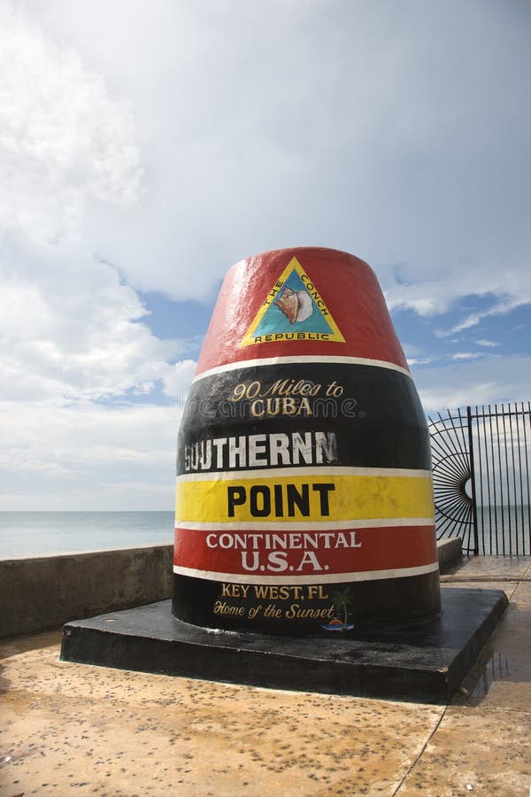 Southern landmark. stock image. Image of marker, conch - 2046521