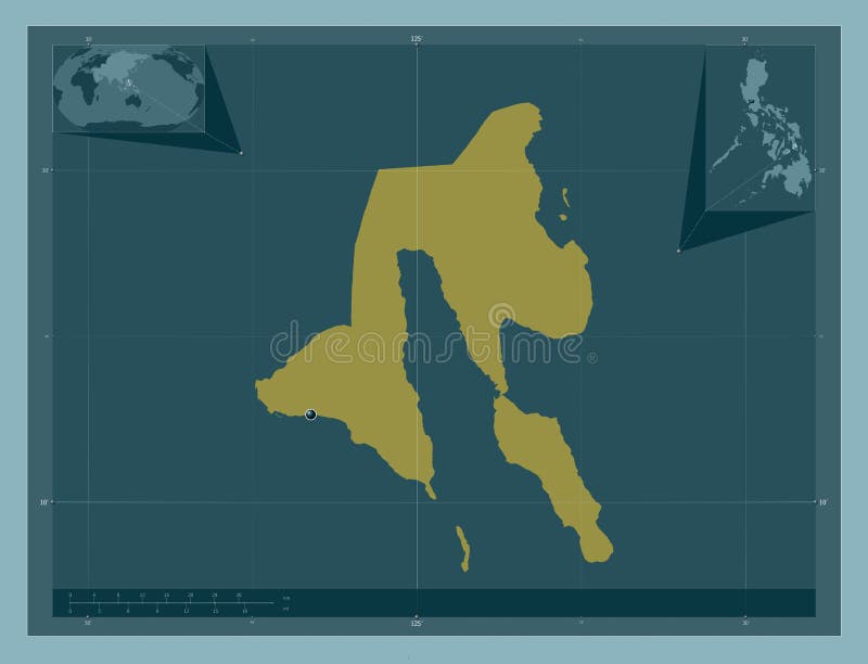 Southern Leyte, Philippines. Solid. Capital Stock Illustration ...