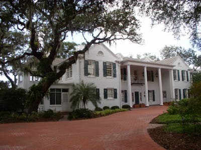 Southern Mansion stock photo. Image of historical, columns - 16156