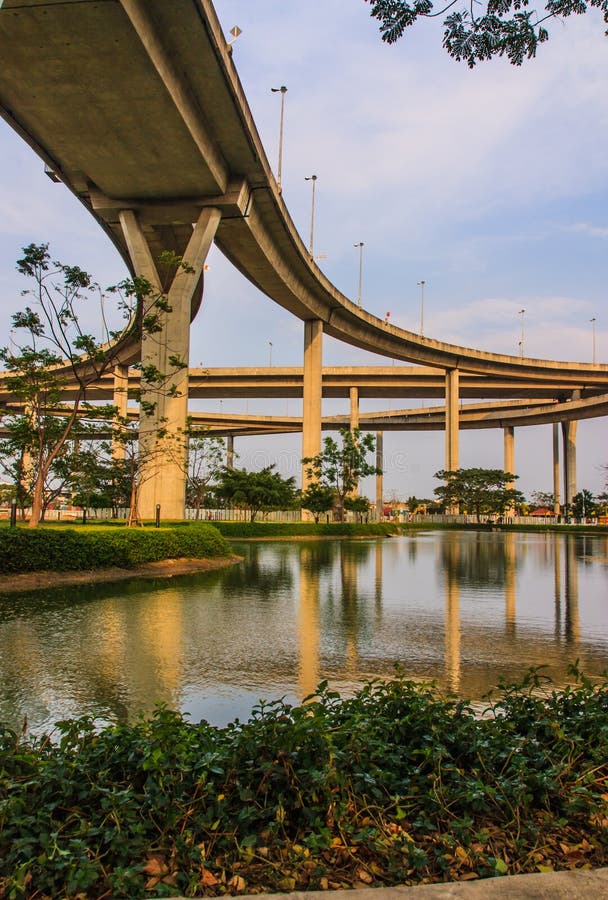 In the Southern Part of the Bridge. Stock Photo - Image of famous ...