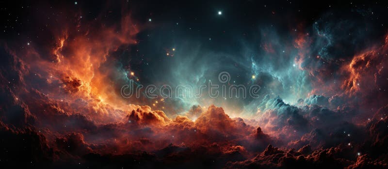 Southern Ring Nebula stock illustration. Illustration of observatory ...