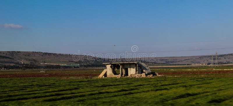 Rural Aleppo in Syria after ISIS Was Defeated in 2019 Stock Image ...