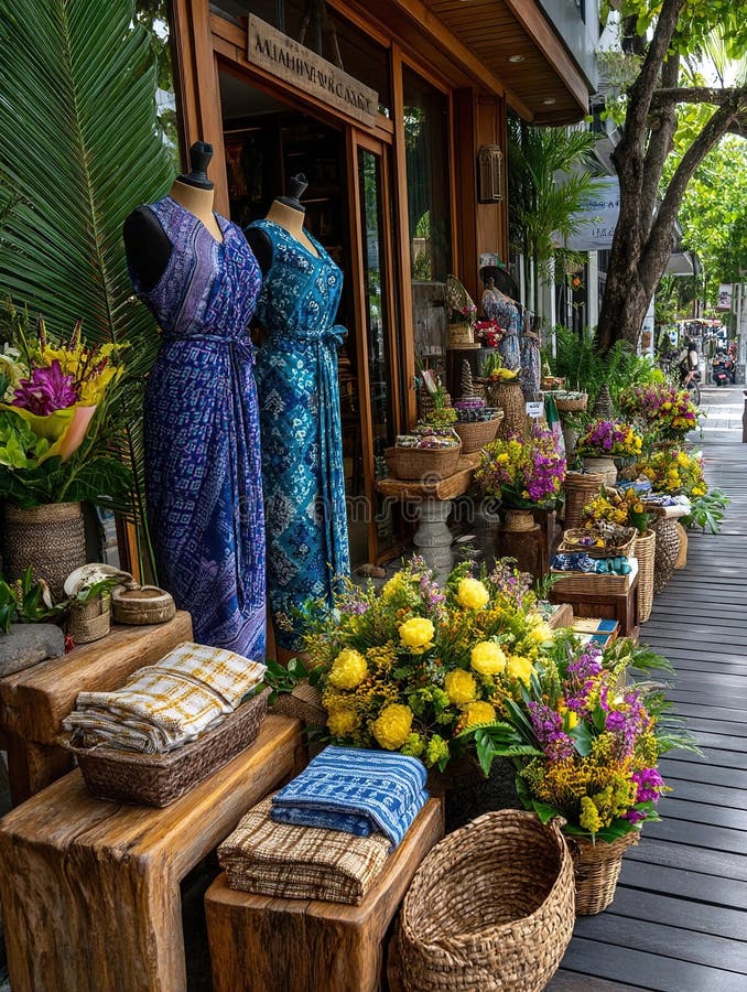 Southern Thai Attire Collection Stock Photo - Image of festive, sophisticated: 384648880