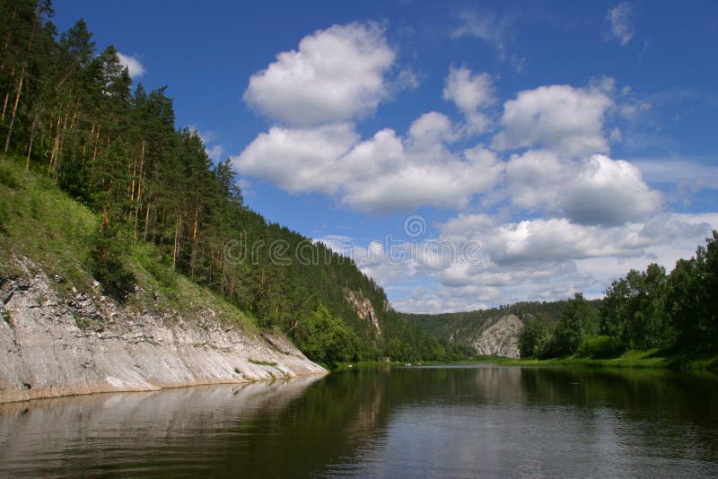 Southern Urals stock image. Image of color, clear, countryside - 35885565