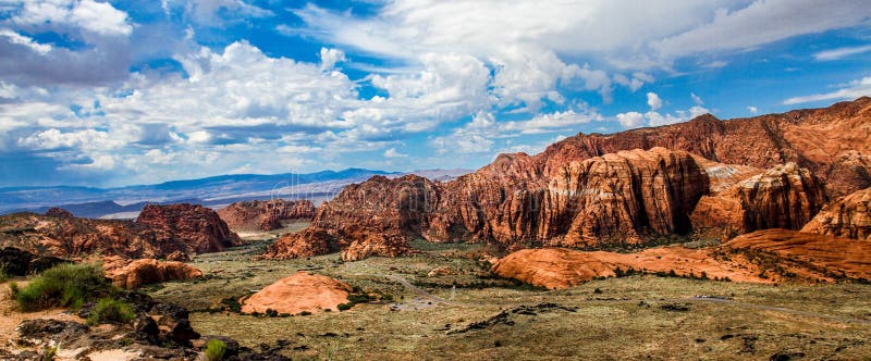 Southern Utah landscape stock photo. Image of plains, horizontal - 441620
