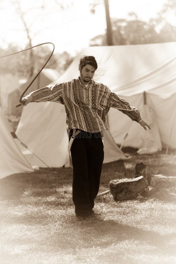 Southern Whip Cracker editorial stock image. Image of tent - 117067239