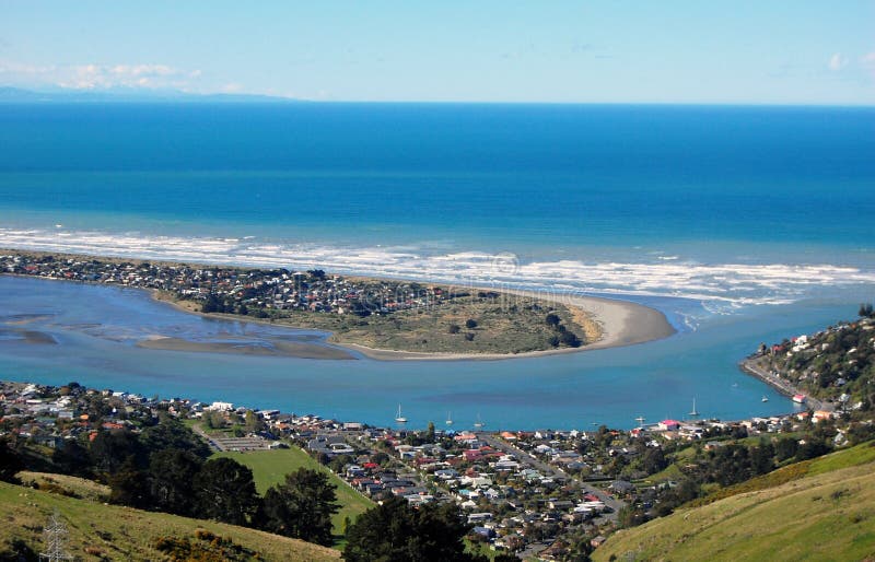 Southside Beach Christchurch Stock Photo - Image of coast, town: 27607750