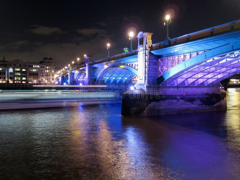 Southwark bridge - London stock image. Image of place - 27744289