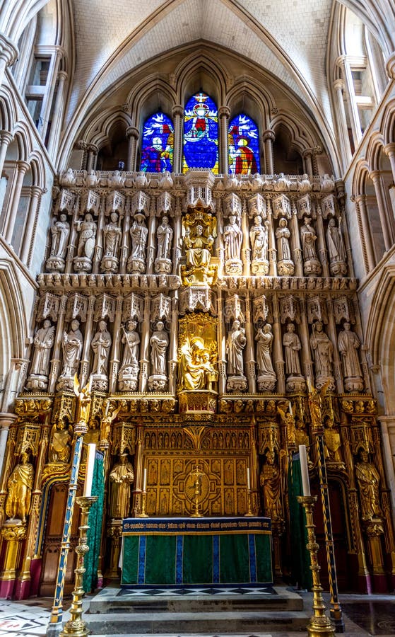 Southwark Cathedral Main Altar Editorial Image - Image of architecture ...
