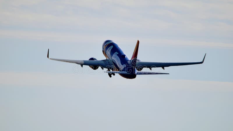 Southwest Airlines Airplane on the Runway Taking Off Editorial Stock ... Southwest Airlines Airplane on the Runway Taking Off Editorial Stock ...