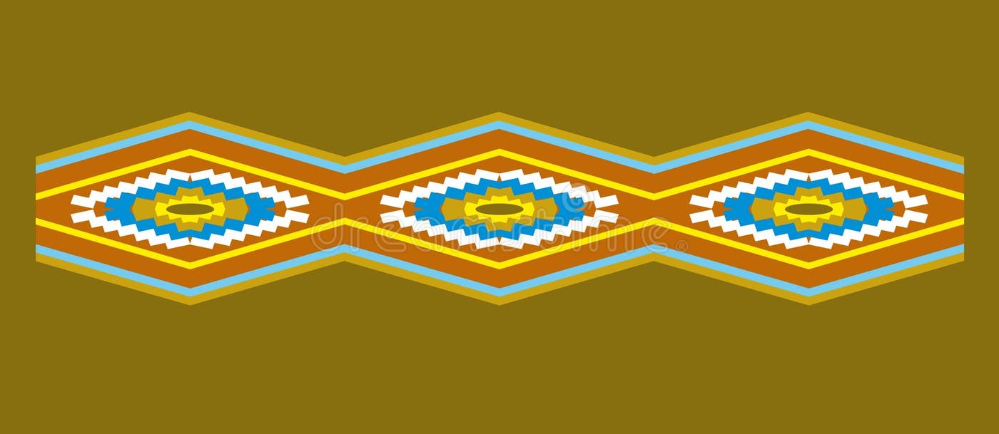 Southwestern Border Stock Illustrations – 961 Southwestern Border Stock ...