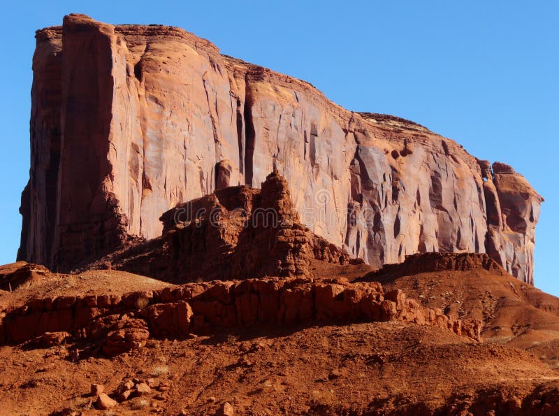 Southwest Rock stock image. Image of monument, blue, dramatic - 22823817