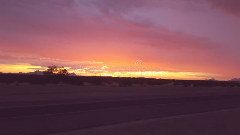 Southwestern Arizona Monsoon Sunset Stock Photos - Free & Royalty-Free ...