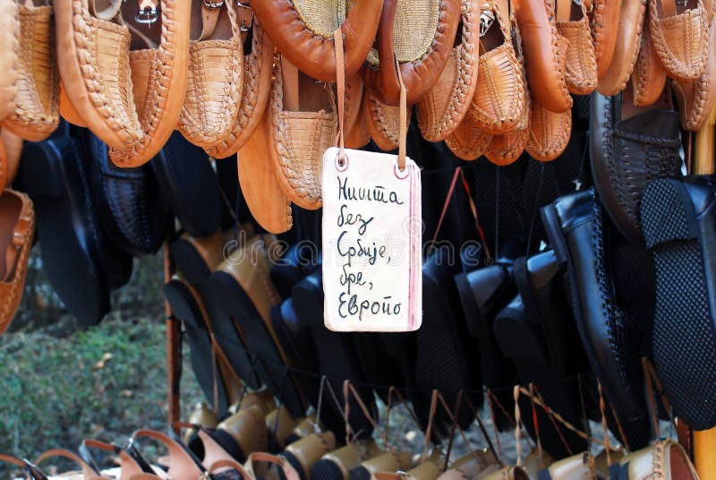 Serbian Traditional Shoes Stock Photos - Free & Royalty-Free Stock ...